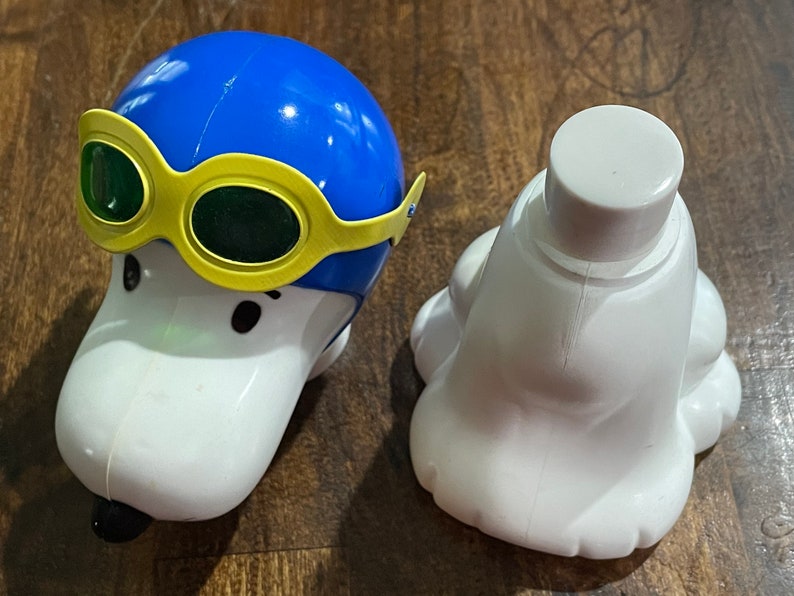 1969 Snoopy Flying Ace Bubble Bath Soakie - Etsy