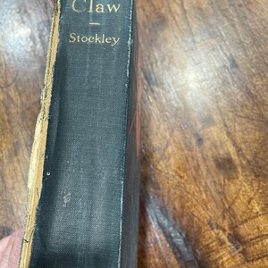 1911 the Claw A Story of South Africa First Edition Hardback - Etsy