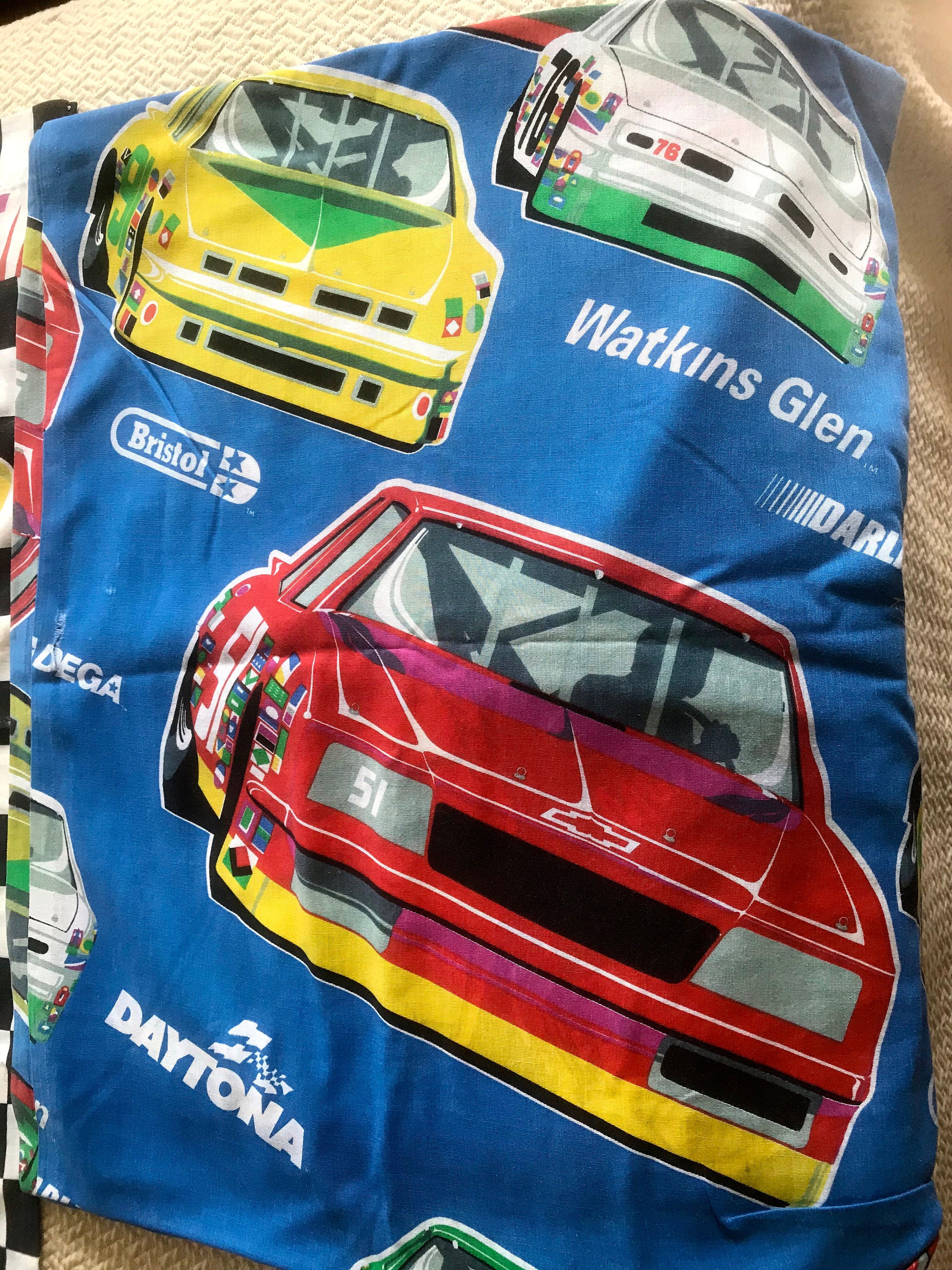 Rare Vintage 1970's Nascar Racing 3pc Full Bedding Sheet | Etsy