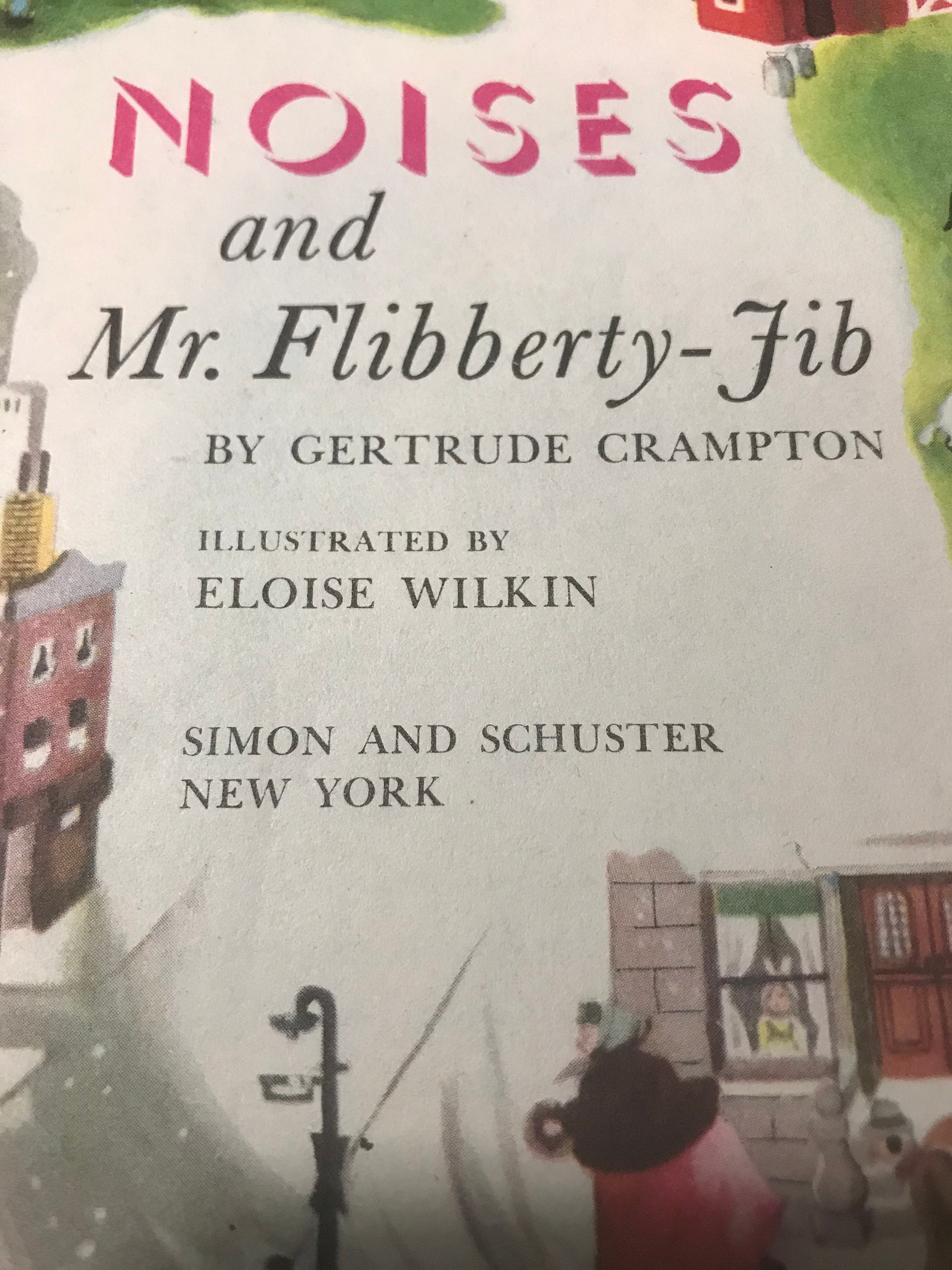 Rare 1947 Noises and Mr. Flibberty-fib Golden Book First Edition A - Etsy