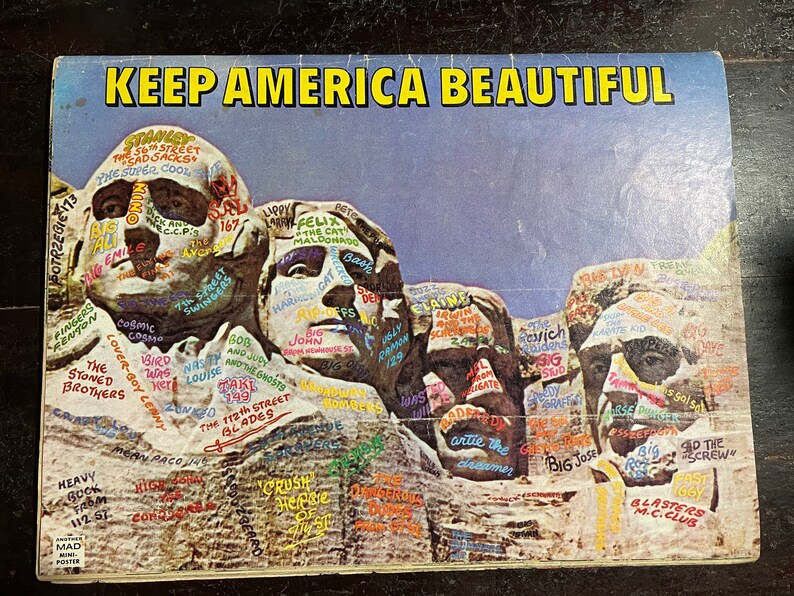 Vintage 1973 Mad Magazine Cannonball cannon TV Show Issue | Etsy