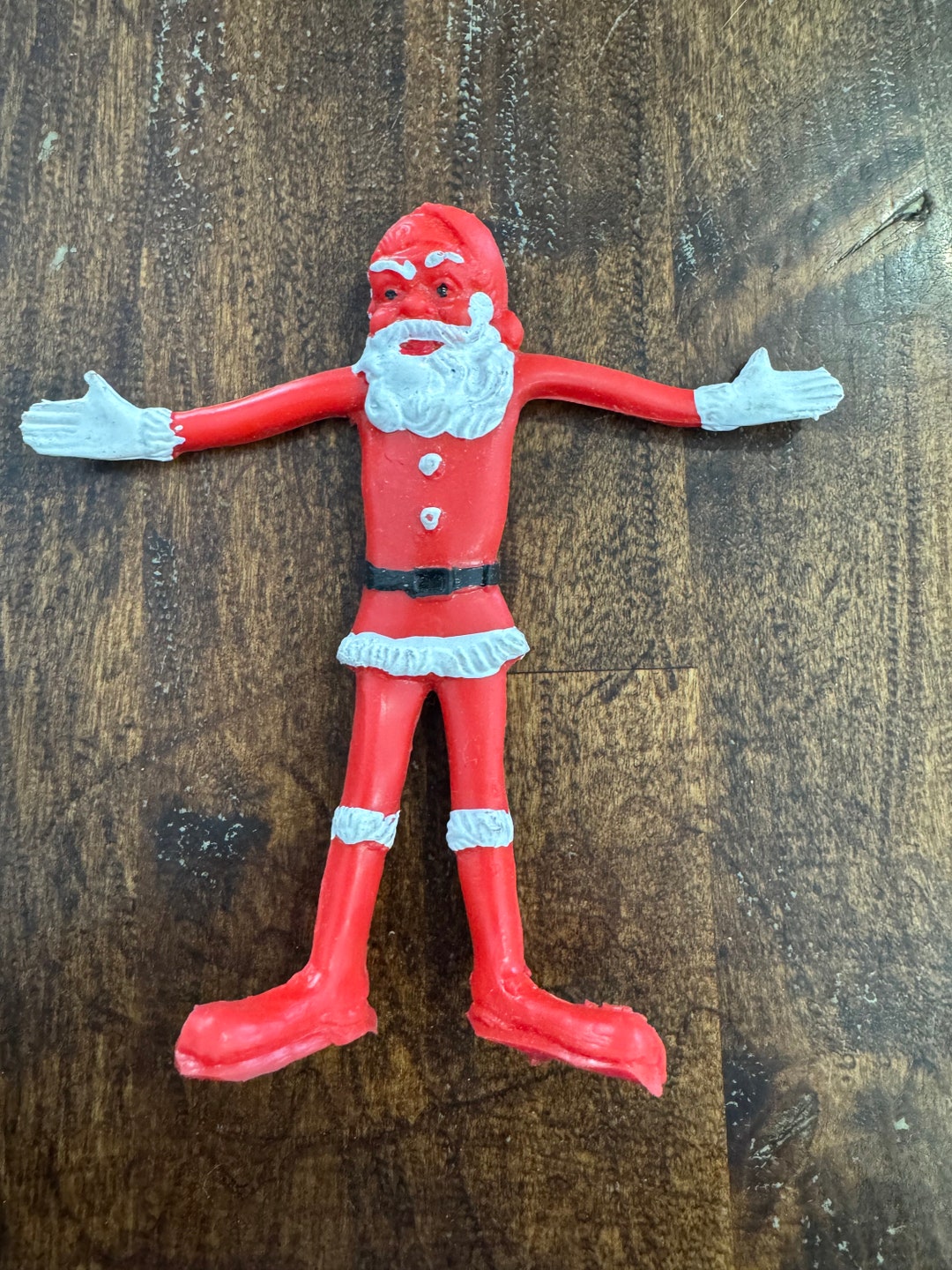 1980s Santa Claus Bendy - Etsy