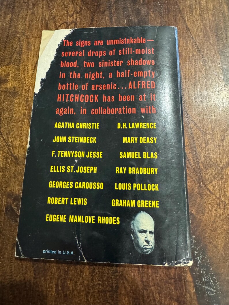 December 1963 Alfred Hitchcock A Baker's Dozen Dell Book 1st Edition - Etsy