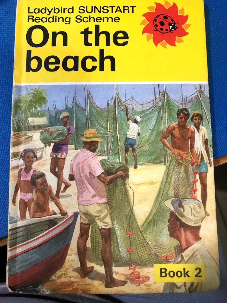 Vintage 1974 on the Beach Ladybird Book - Etsy