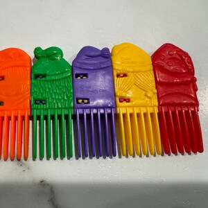 1990 Mcdonalds Character 5 Colors Snap Together Comb - Etsy