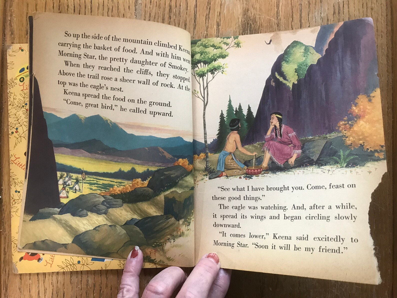 1957 Brave Eagle Golden Book B Edition | Etsy