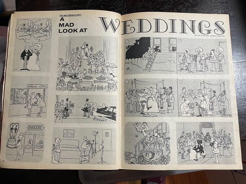 Vintage 1973 Mad Magazine Cannonball cannon TV Show Issue | Etsy