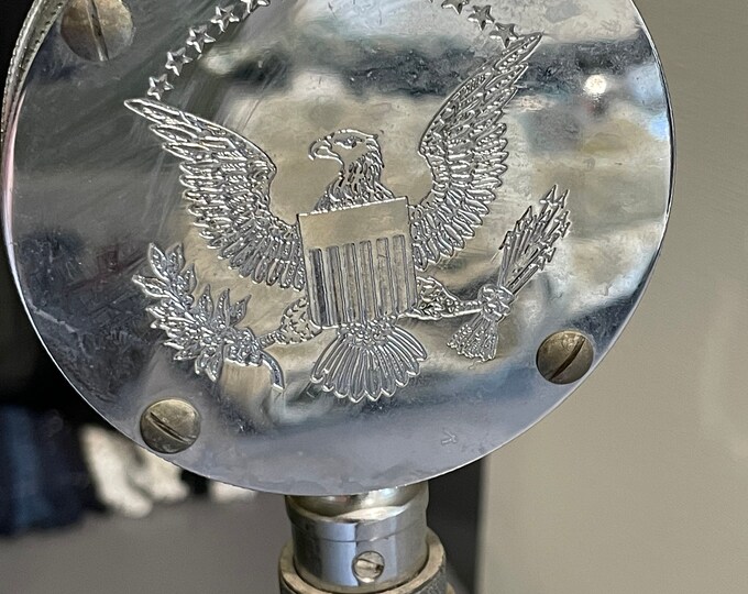 1950's Astatic Corp. Lollipop Silver Eagle Microphone - Etsy