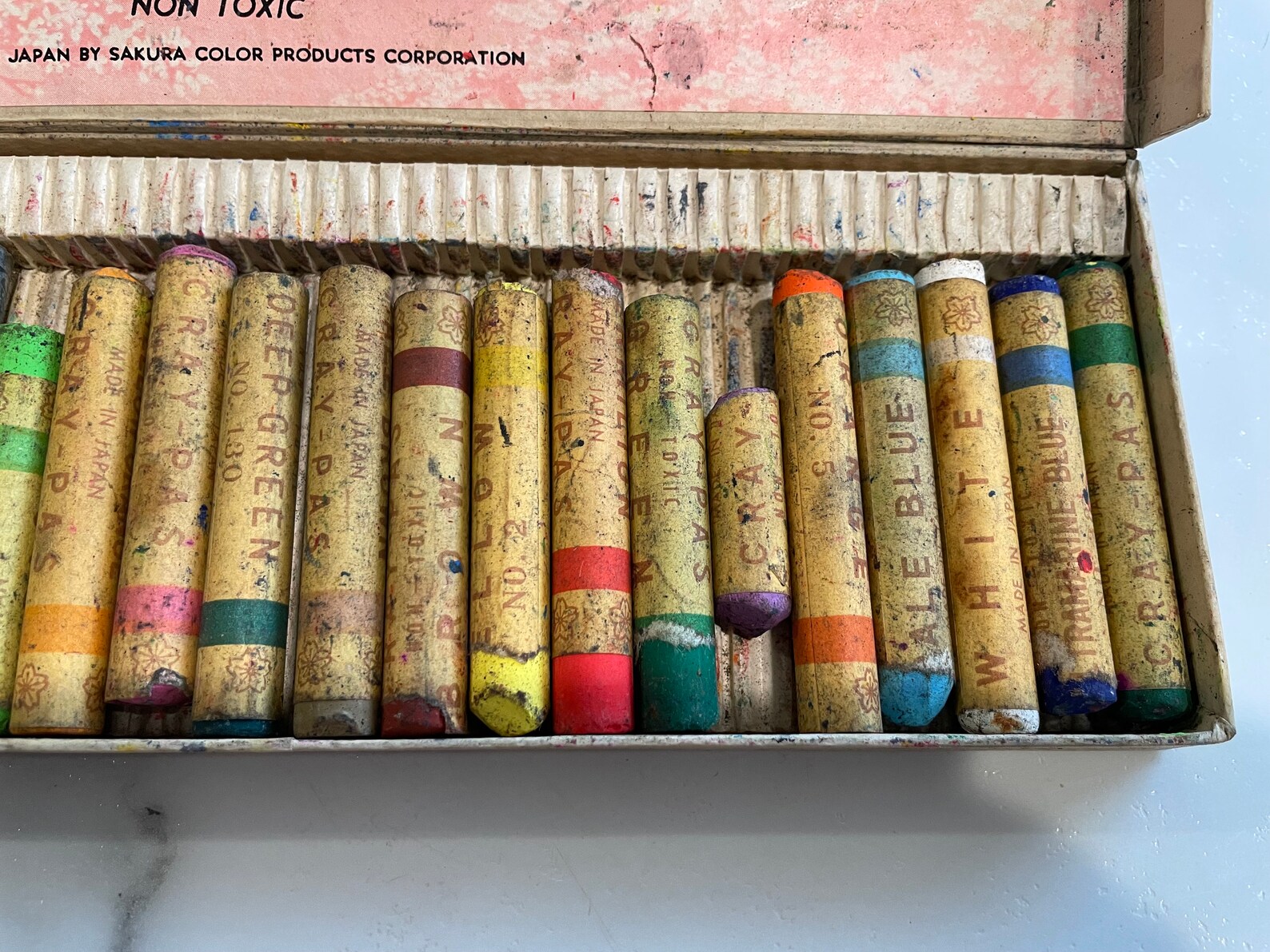 1960's Sakura Cray-pas the Newest in Crayons Japan - Etsy