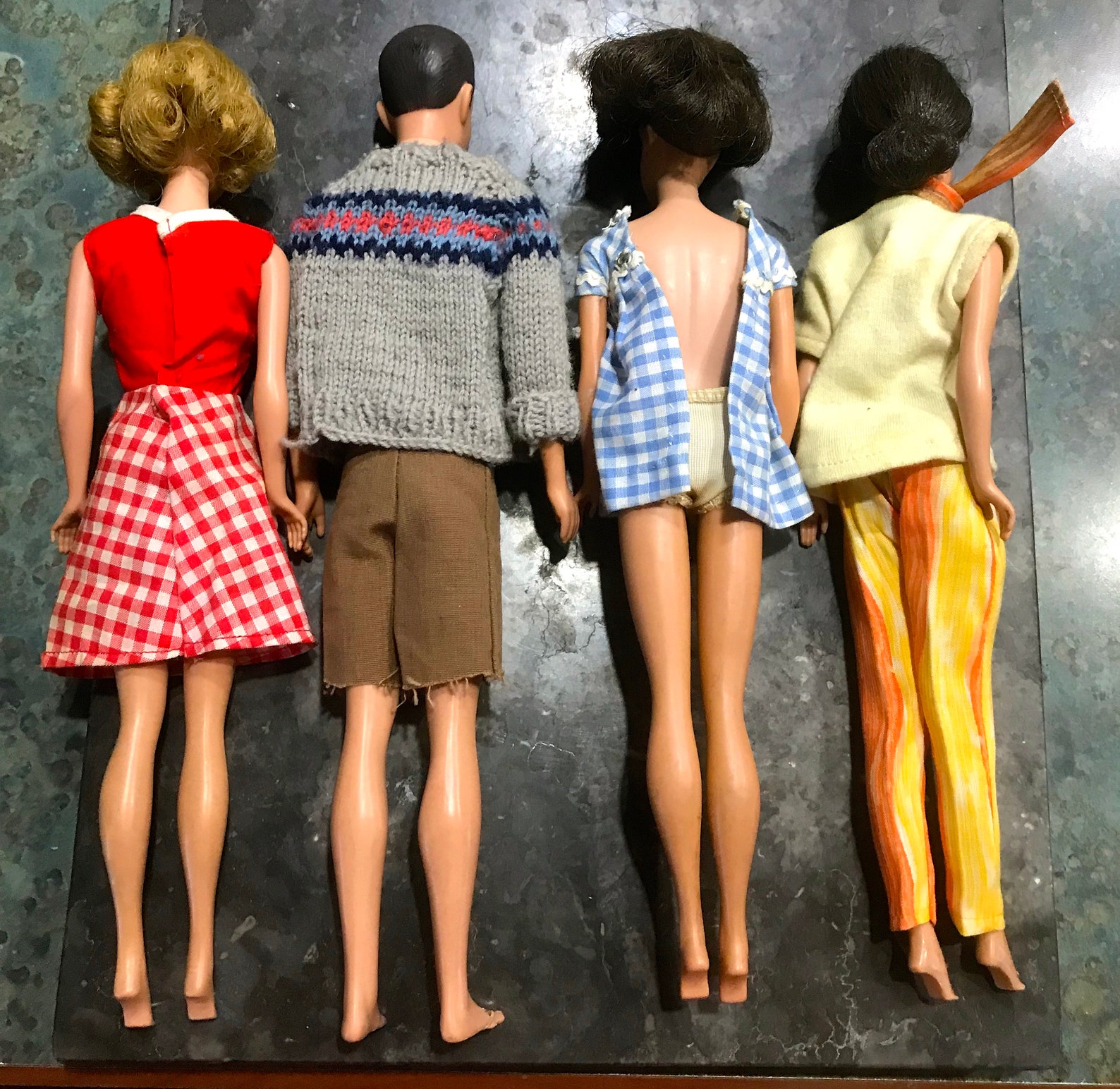 1960s Barbie's Midge Ken Doll Case Clothes Skipper | Etsy