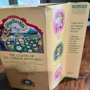 1983 Adorable Cabbage Patch Pin up Doll IOB HTF Susie Caryn and Her Toy ...