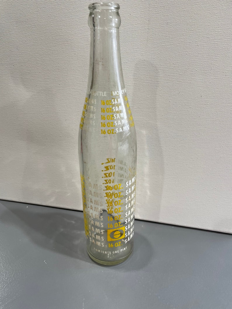 Rare Sams 16 OZ Pop Bottle 1960's City Bottling Co. New Kensington, PA ...