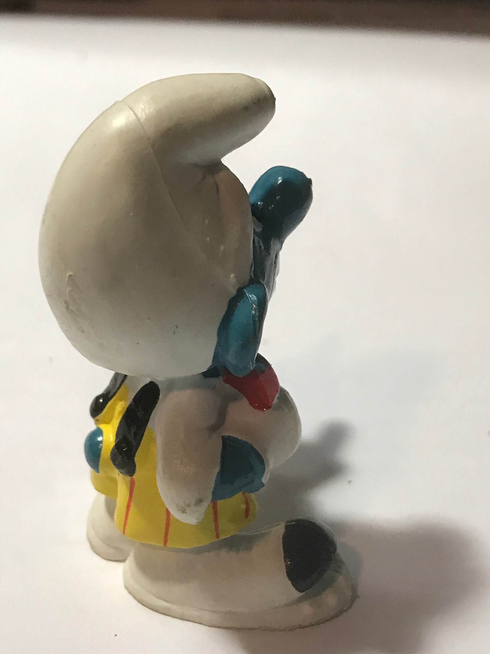 Smurf Clown PVC Toy Figurine 1978 | Etsy