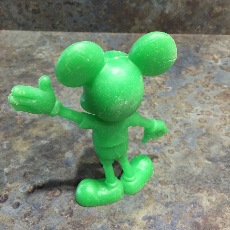 1971 Green Marx Mickey Mouse | Etsy
