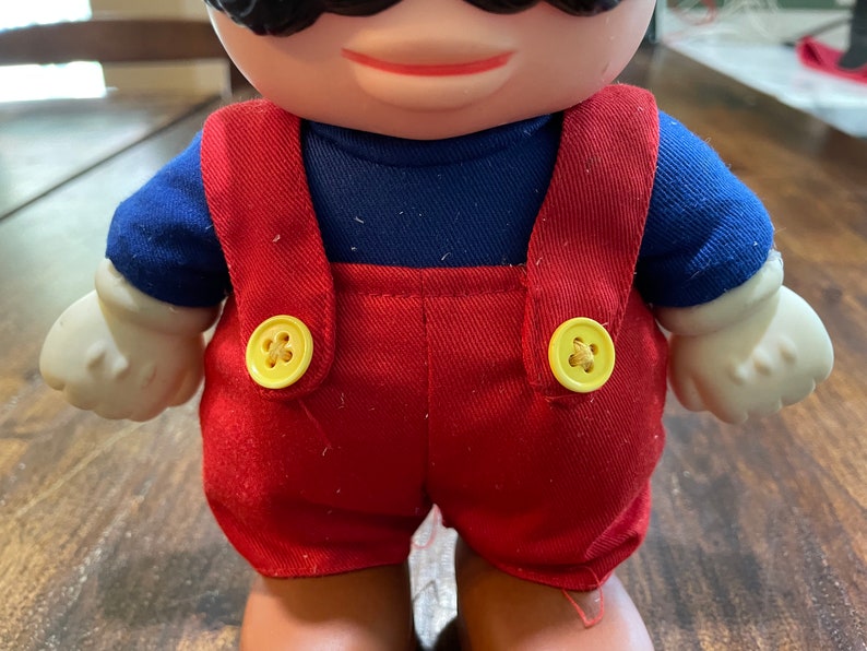 Rare HTF 1989 Super Mario Bros Plush and Vinyl Doll Nintendo - Etsy