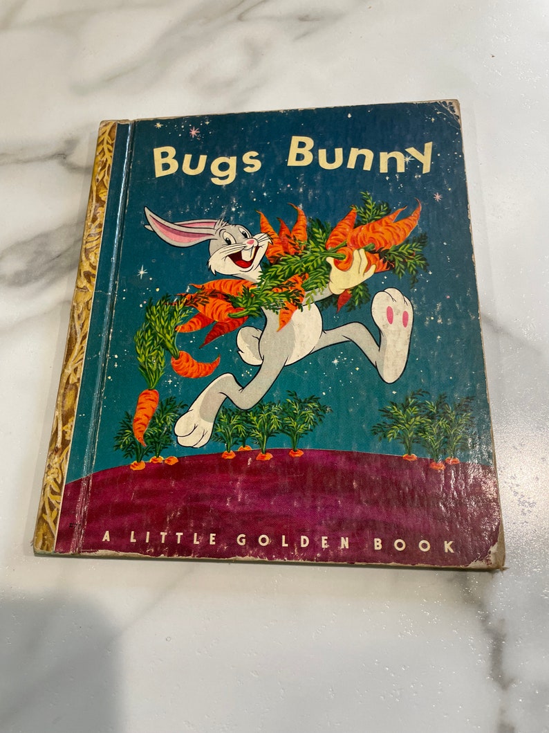 1949 Vintage Bugs Bunny Golden Book First Edition A - Etsy