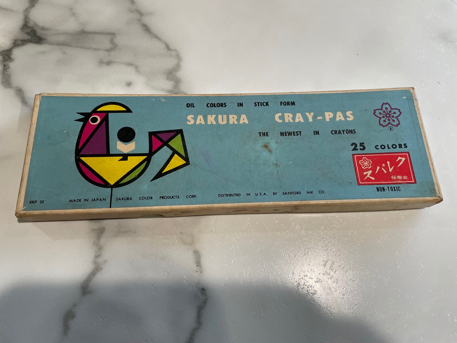 1960's Sakura Cray-pas the Newest in Crayons Japan - Etsy
