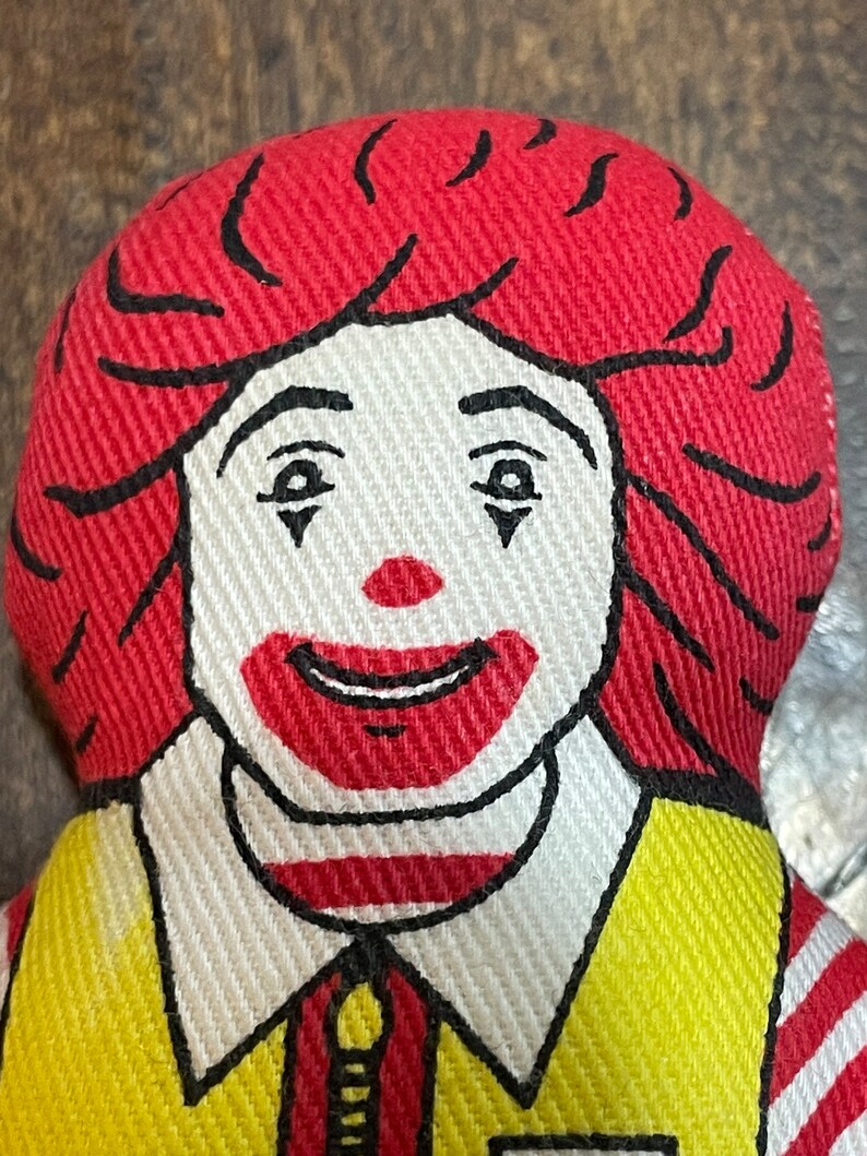 1984 Ronald Mcdonald 5 Inch Cloth Plush Doll - Etsy