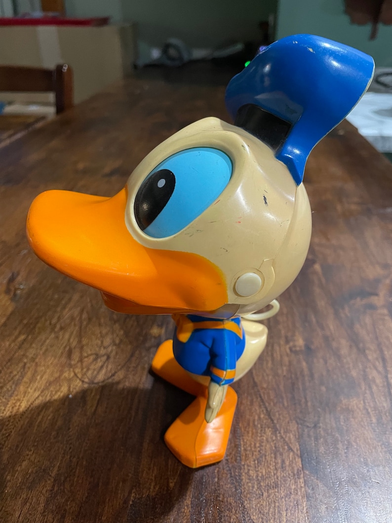 1976 Donald Duck Mattel Pull String Toy - Etsy