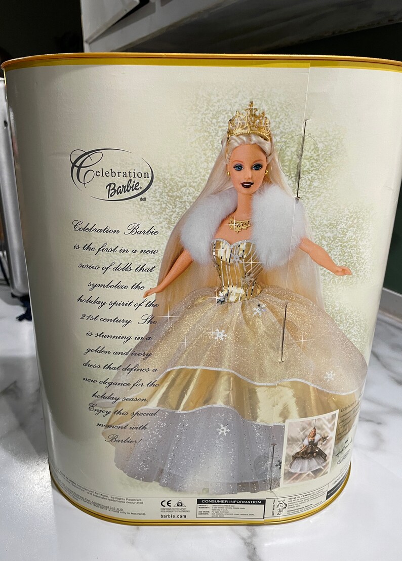 2000 Special Edition Celebration Barbie MIB - Etsy