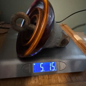 Rare 1958 X-large Insulator High Voltage Suspension Insulator 10,000 ...