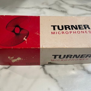 1970's Turner Handheld Microphone Model J-M +3 Ceramic IOB - Etsy