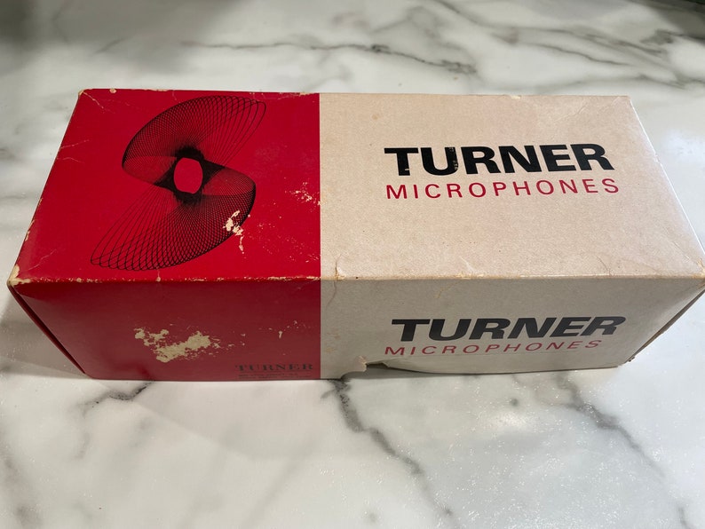 1970's Turner Handheld Microphone Model J-M 3 Ceramic IOB | Etsy