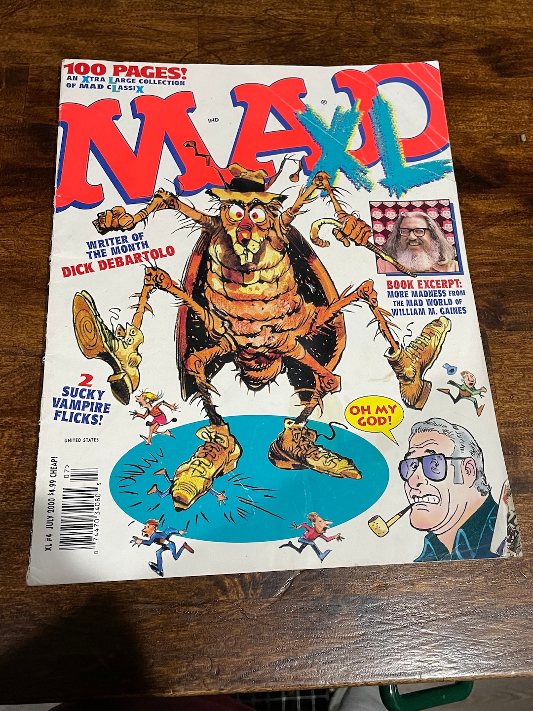 Vintage July 2000 Mad Magazine 100 Pages Classic Issue - Etsy