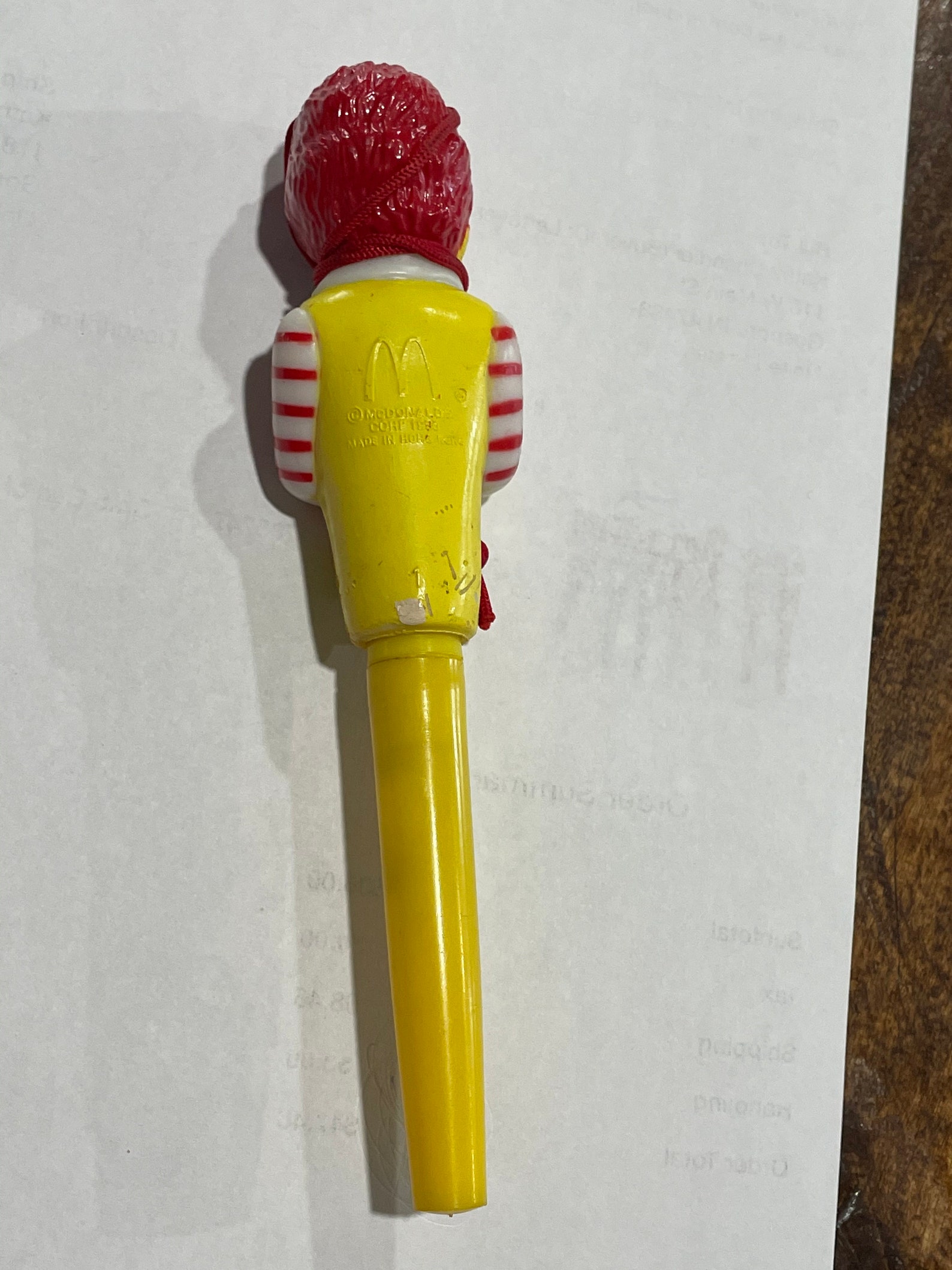 1980 Mcdonalds Ronald Mcdonald Character Ink Pen - Etsy