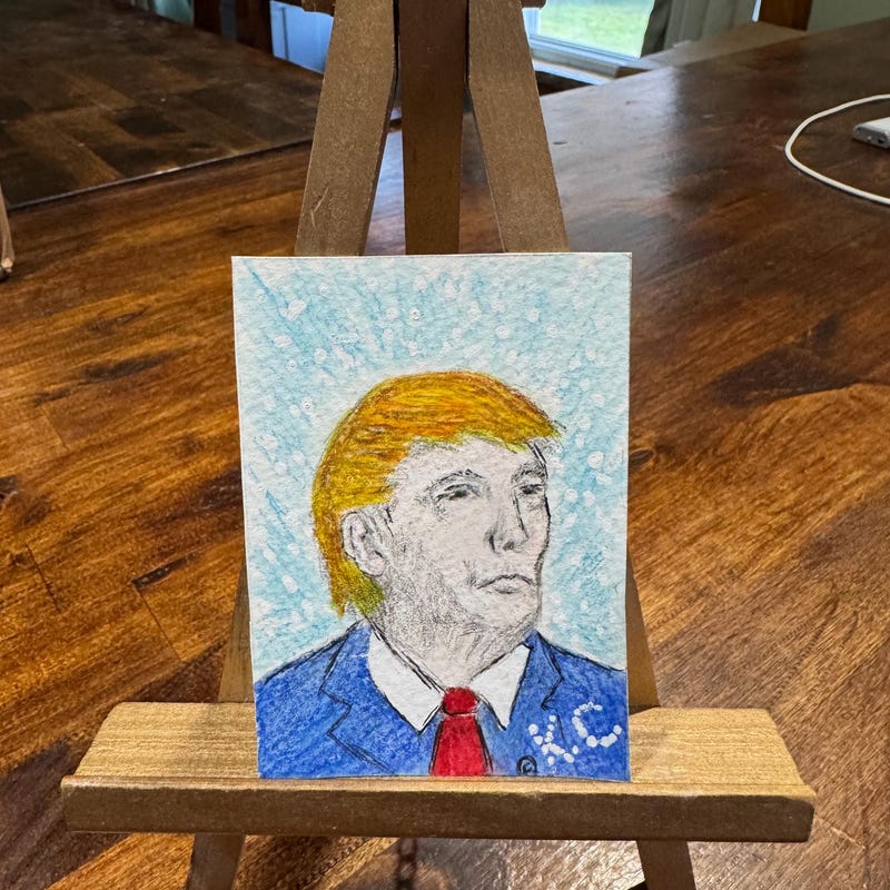 President Trump Trading Cards - Etsy