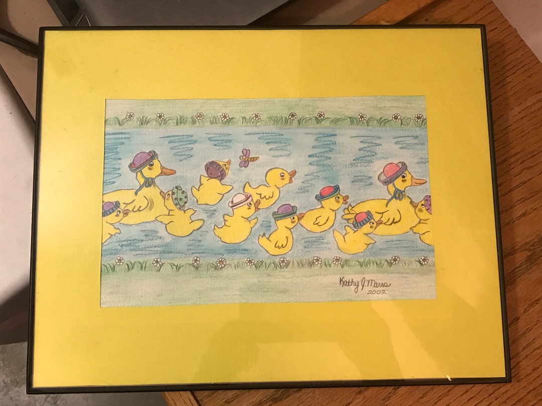Little Ducks Duckies Estampado por Kathy Marrs Chandler - Etsy España
