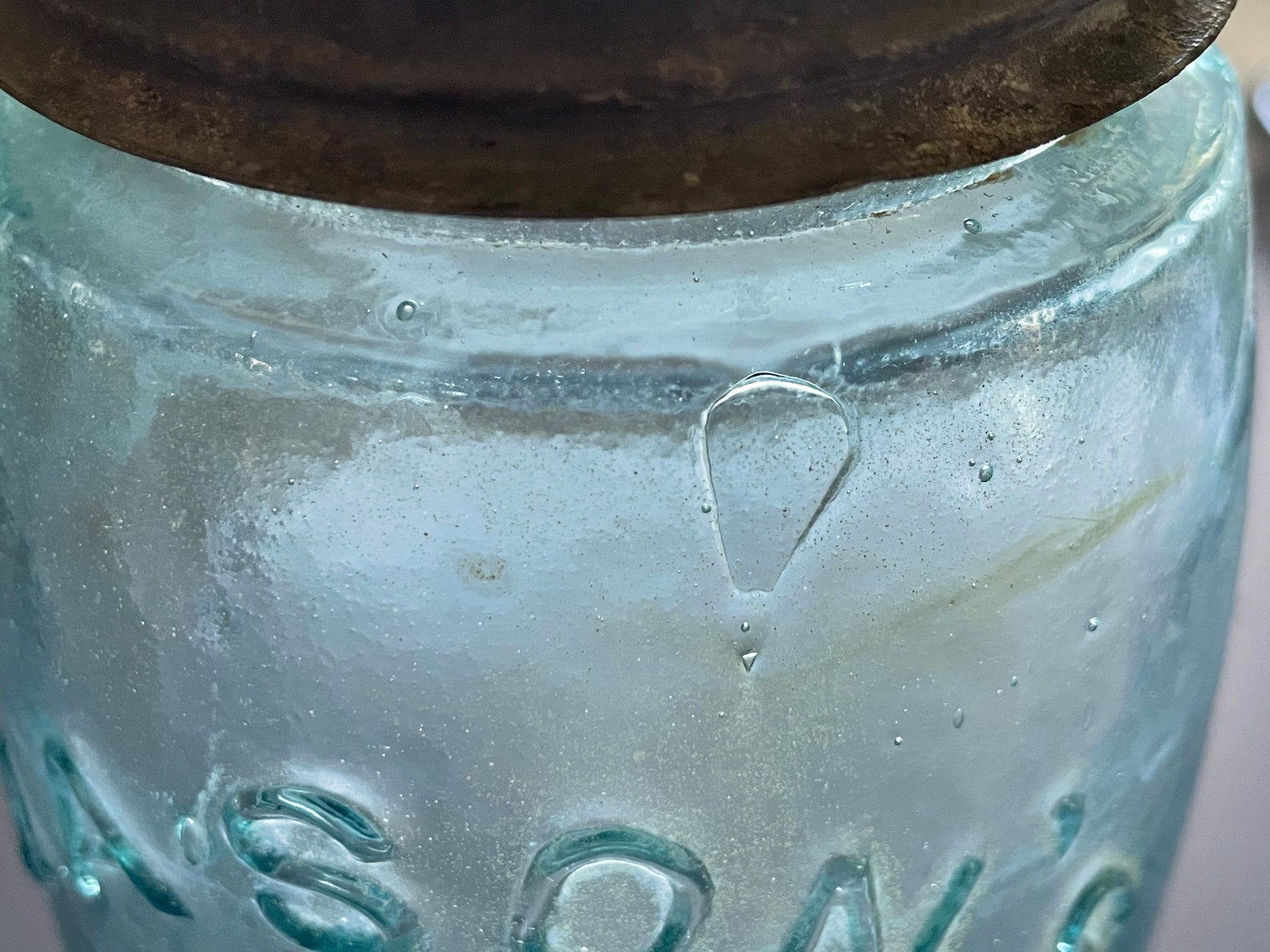 Rare Masons Consolidated Fruit Jar Company Cfjco Patent 1858 E339 on ...