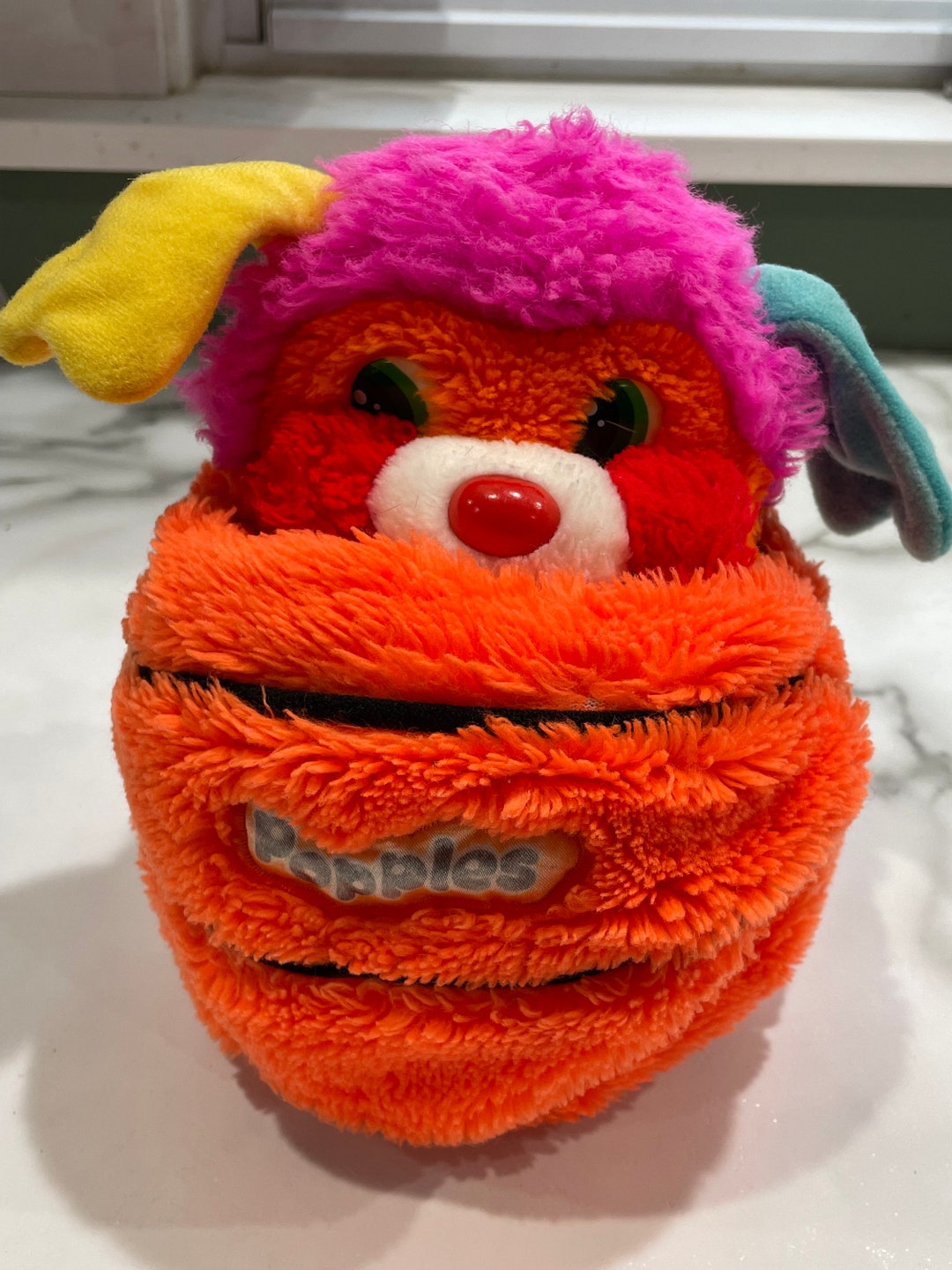 Original 1986 Popple Plush Basketball Ball 12 1/2 Inch (B) - Etsy