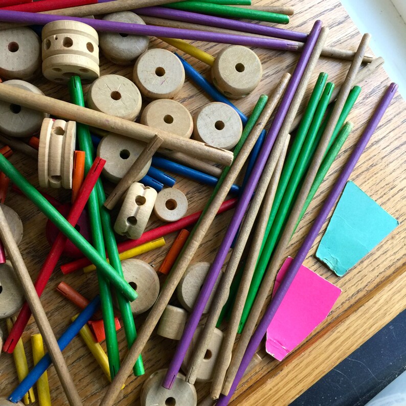 Antique 1959 Era Electric Tinkertoy Set - Etsy