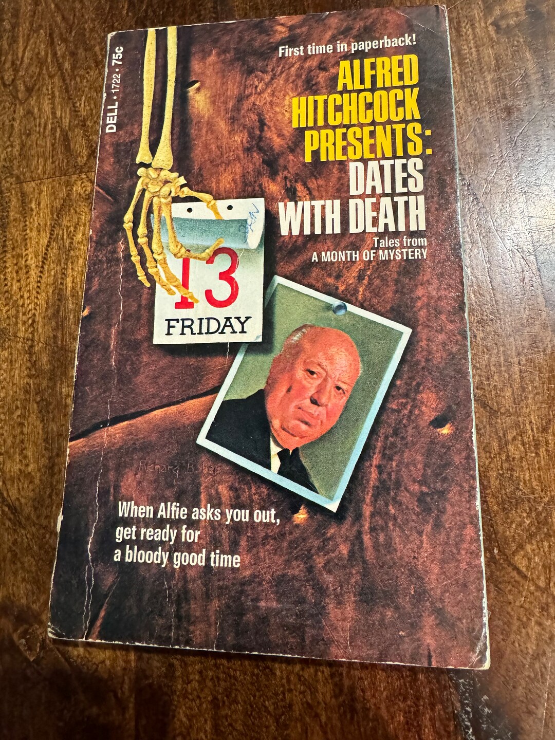 January 1972 Alfred Hitchcock Dates With Death Friday 13th - Etsy
