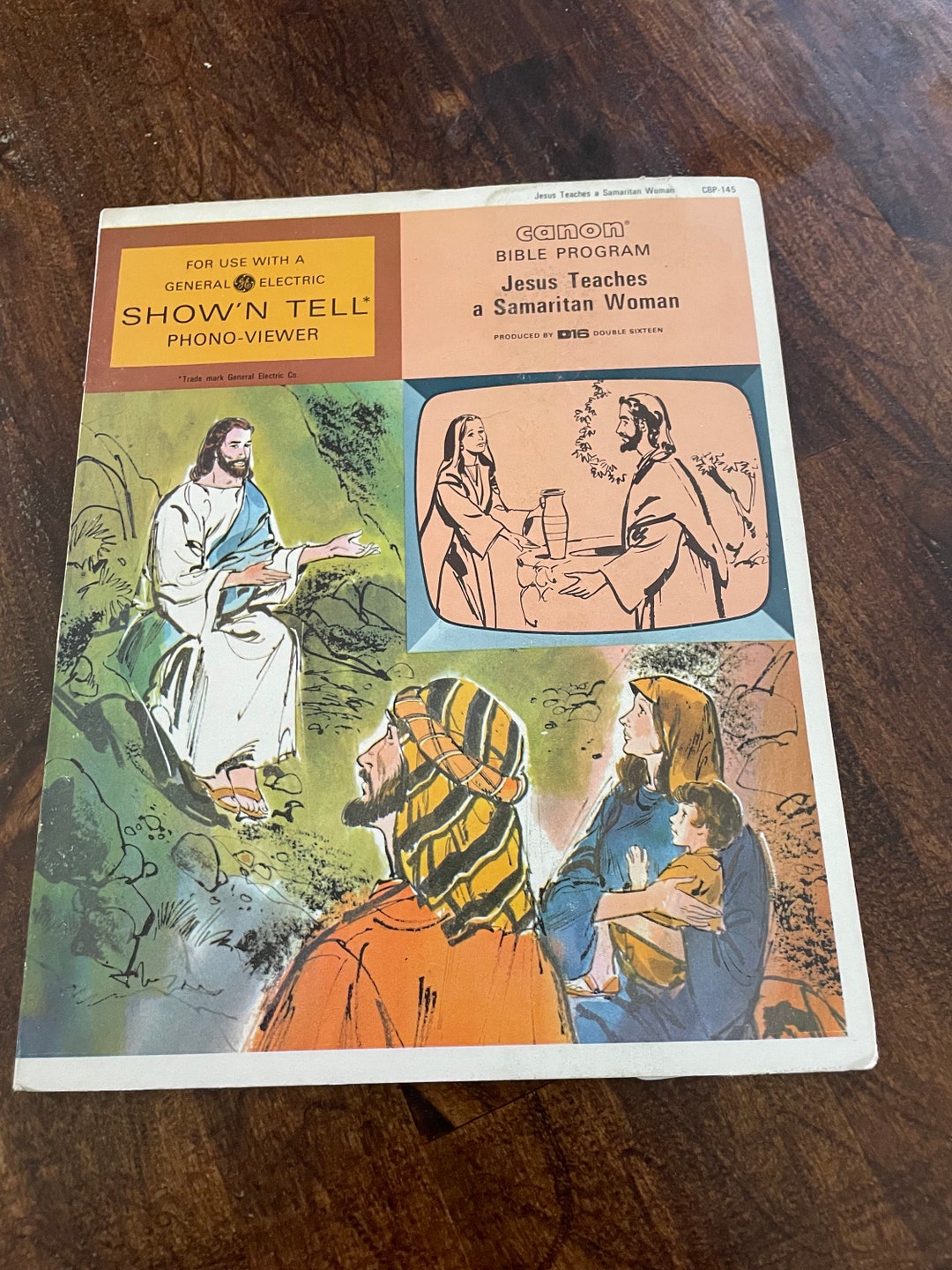1967 Show' N Tell Record Jesus Teaches a Samaritan Woman - Etsy