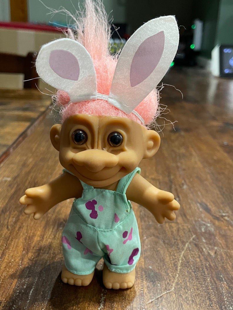 1980's Russ Troll With Bunny Headband - Etsy