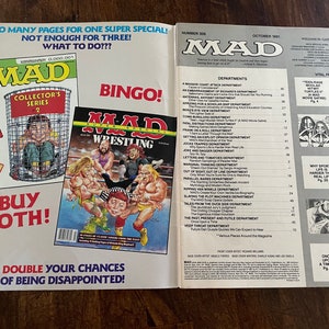 October 1991 Mad Magazine Issue No 306 Ninja Turtles Snoopy - Etsy