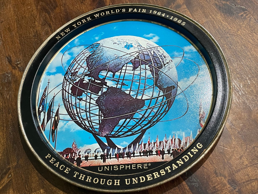 1964-1965 New York World's Fair Tray - Etsy