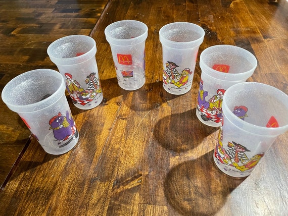 Mcdonalds Character Cups