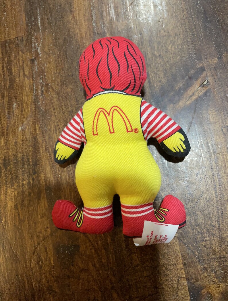 1984 Ronald Mcdonald 5 Inch Cloth Plush Doll - Etsy