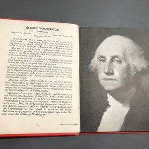 First Edition 1935 Presidents of Our United States Hardback by L. A ...