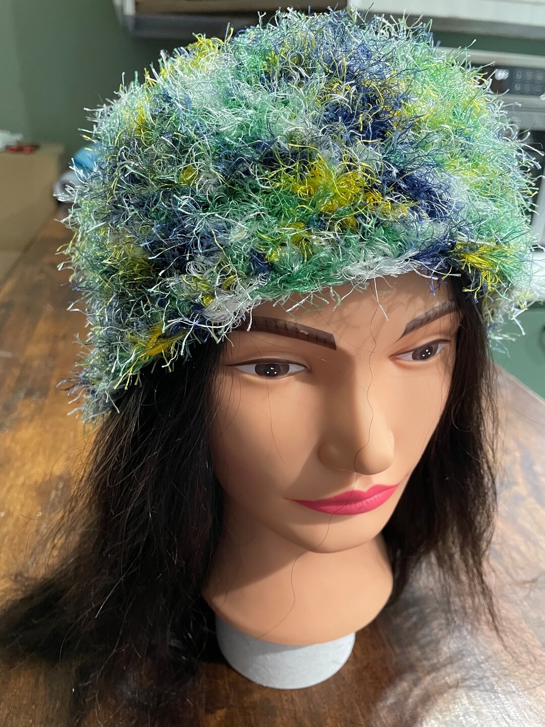 Adult Hat Moda Dea Jai Alai Yarn - Etsy