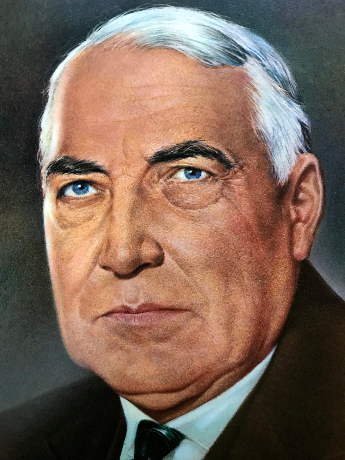29th President Warren G Harding Color Portrait 11 X 14 Published in ...