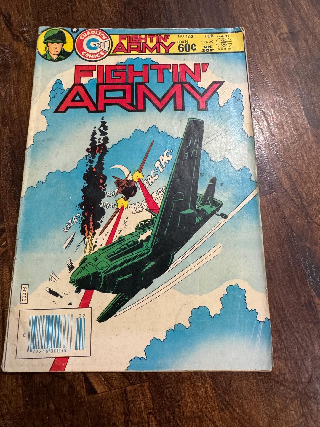 Feb 1983 Fightin Army Charlton Comic No 162 Vol 15 - Etsy