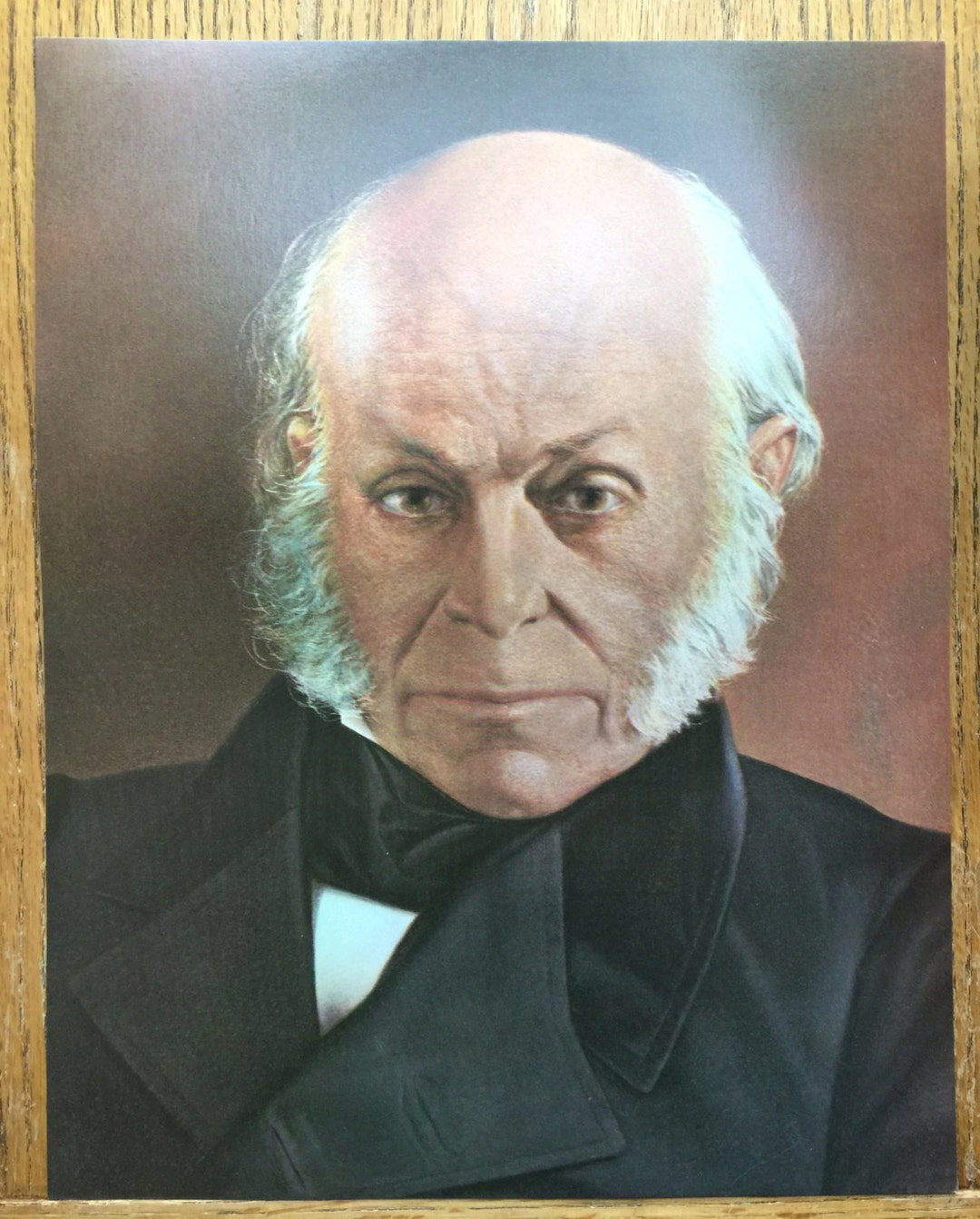 6th President John Quincy Adams Color Portrait 11 X 14 Published in ...
