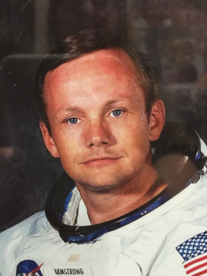 Vintage 1969 Color Photo of Neil Armstrong the Apollo II - Etsy