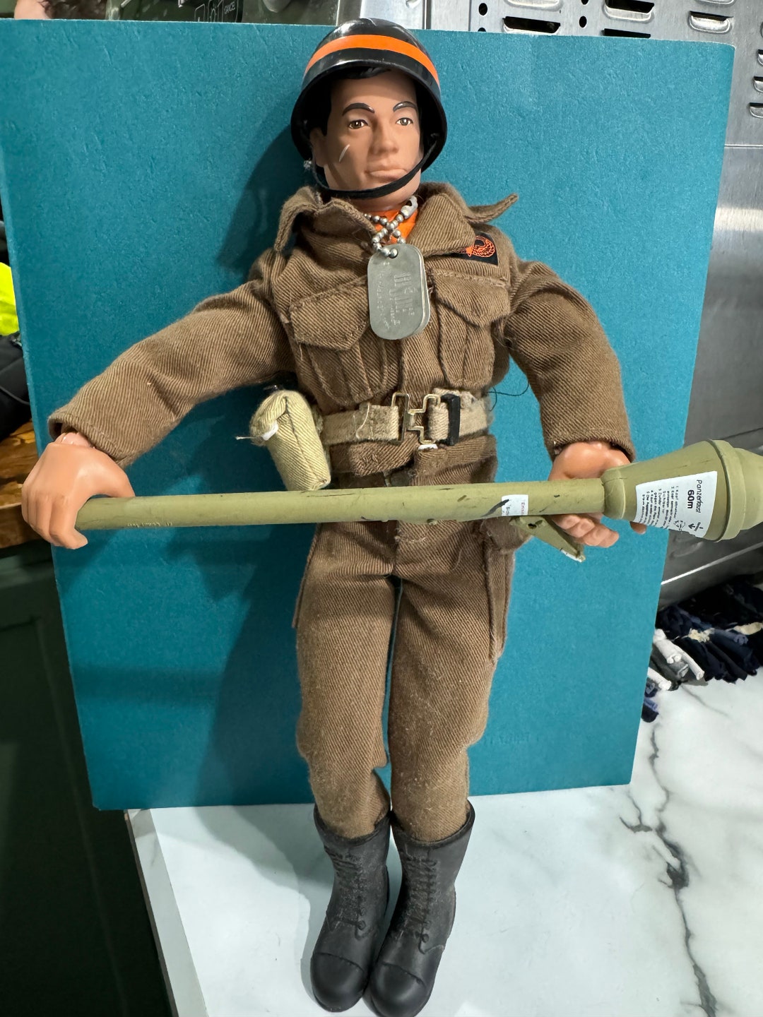 1994 12 Inch Hasbro G I Joe MP Soldier With Lots of Accessories (doll 5 ...