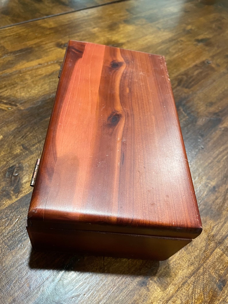 1960's Small Miniature Lane Cedar Chest Town & Country | Etsy