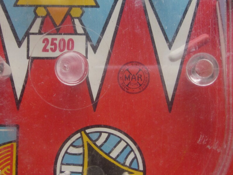 Marx Bagatelle Table Top Pinball Game 1950 Era - Etsy